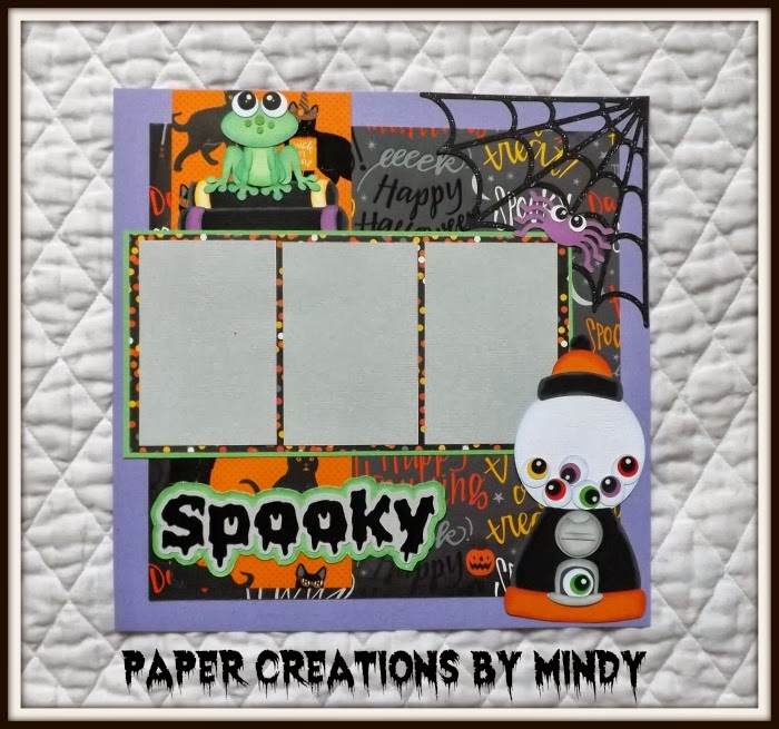 Spooky Layout – Mindy Eggen Design