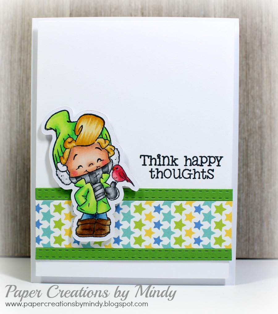 Think Happy Thoughts Card – Mindy Eggen Design