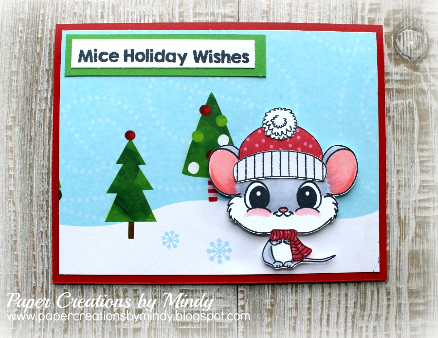 Mice Holiday Wishes Card – Mindy Eggen Design